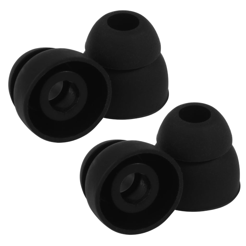 Ciwanning Double Flange Silicone Earbuds,Sound Isolation Design, Soft ...