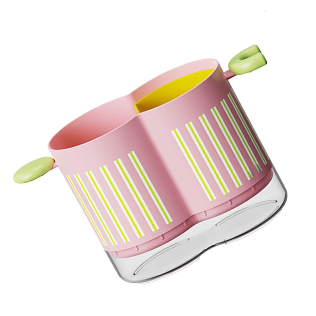Ciwanning Double Section Kitchenware Organizer Hygienic Duals ...