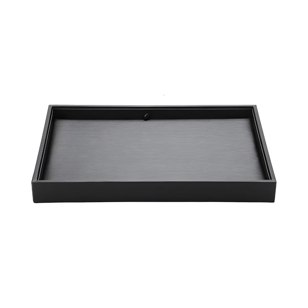 Ciwanning Double Sided Black PU Jewelry Display Tray Storage Tray For ...