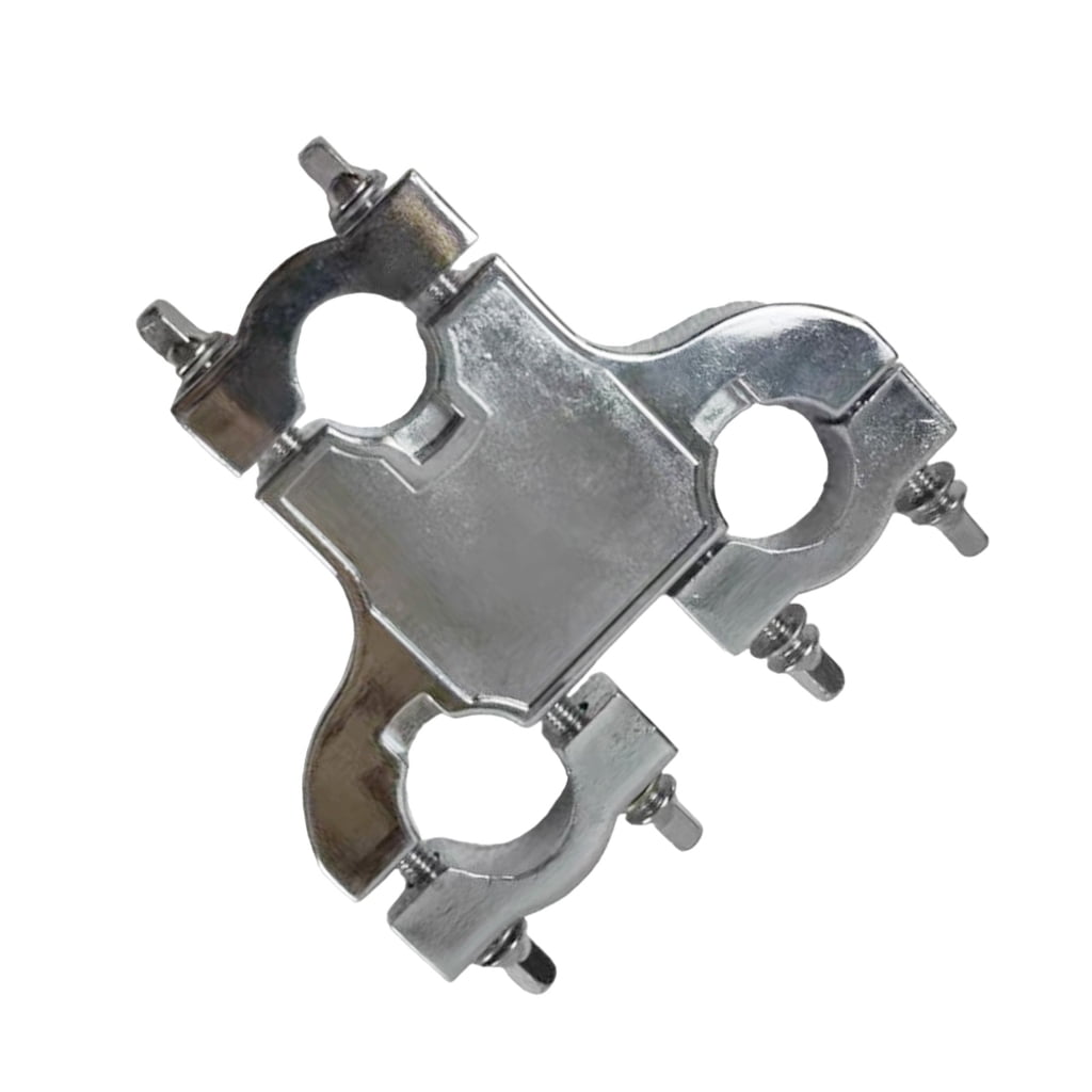 Ciwanning Drum Clamp Connector Three Hole Drum Seats Connector Metal ...