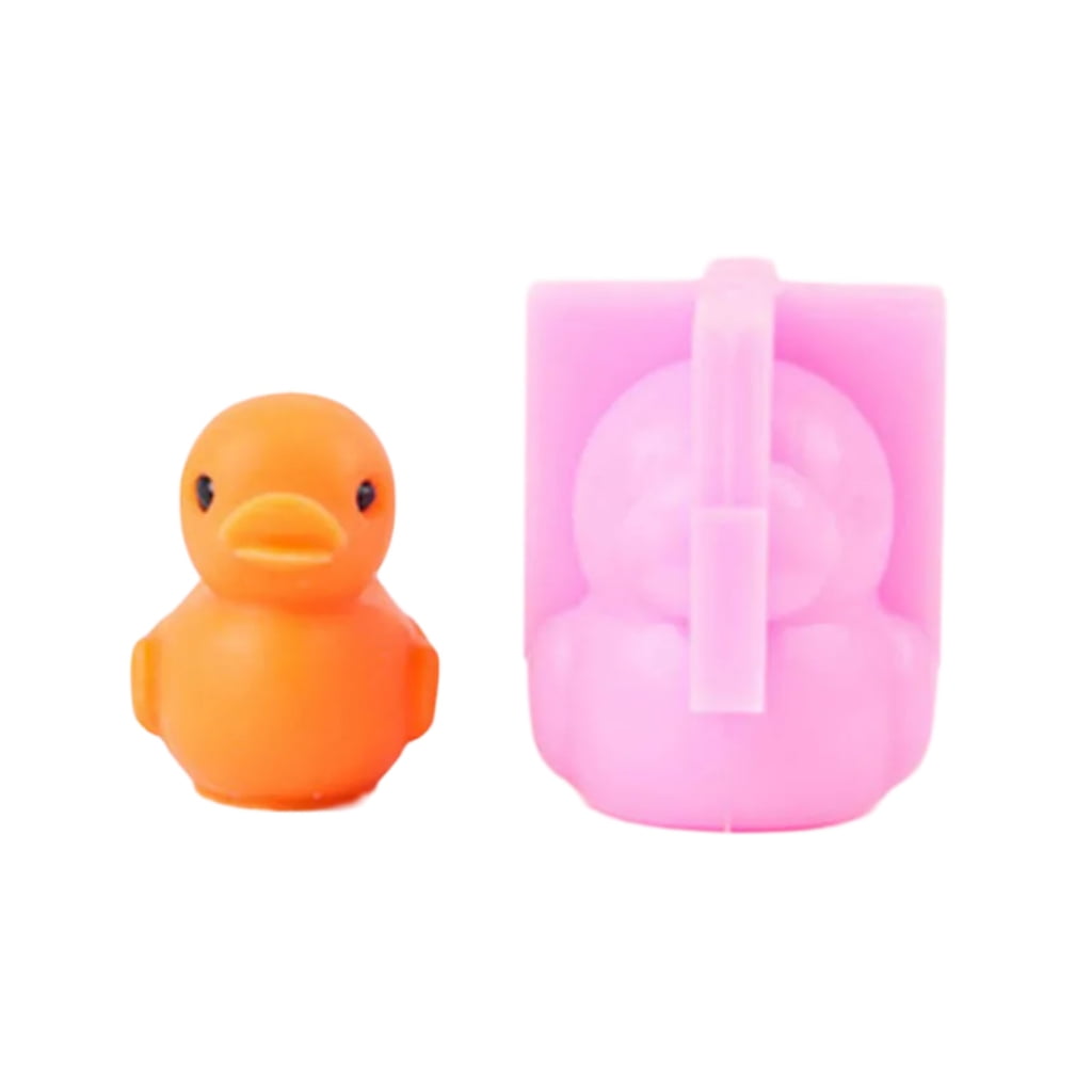 Ciwanning Duck Figurine Silicone Molds Chocolate Molds Cake Fondant ...