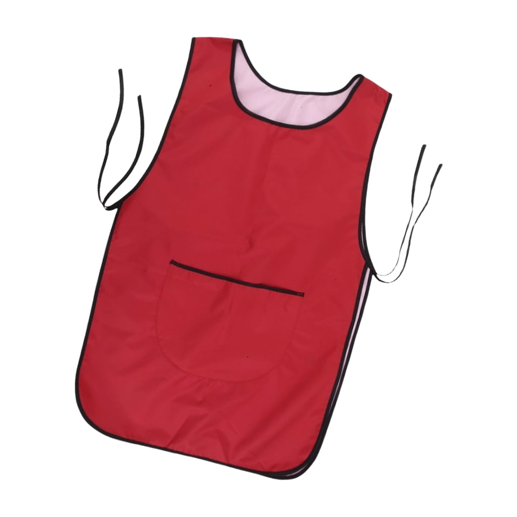Ciwanning Durability Cotton Kitchen Apron Long Vest Protects Clothing ...