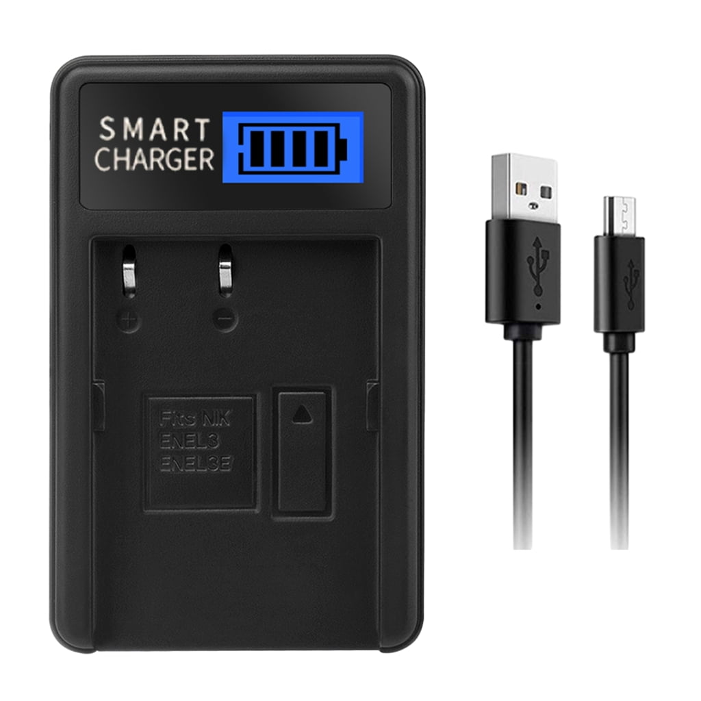 Ciwanning EN-EL3 Camera Battery with LCD Screen for D100 D100 SLR D200 ...