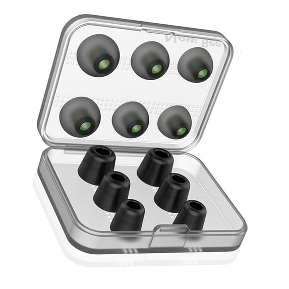 Ciwanning Earbud Memory Foam Tips Earbuds Replacement Tips Ear Tips ...