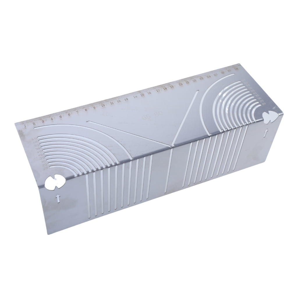 Ciwanning Easy To Use Angles & Curves Measuring Tool Flexible Angles ...