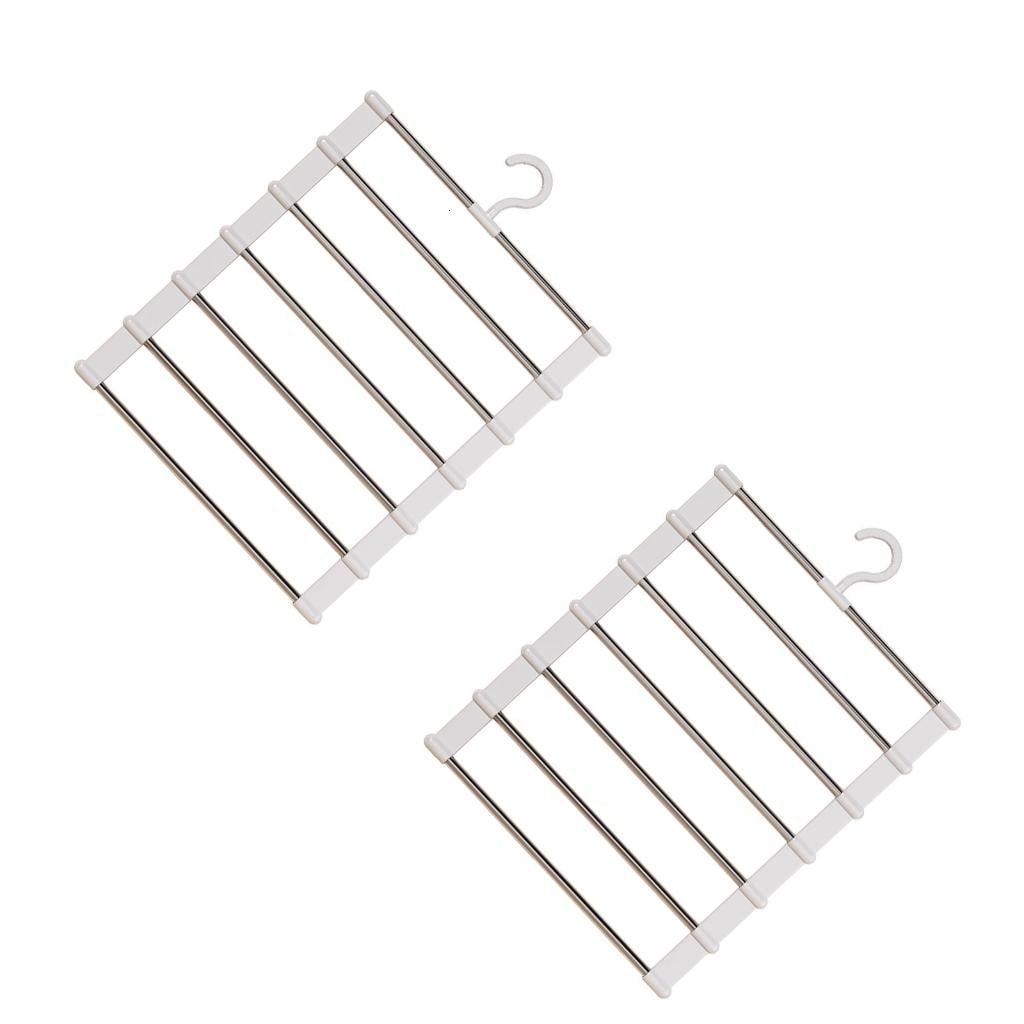 Ciwanning Efficient Portable Pants Hanger Storage Damage Safe Fasteners ...