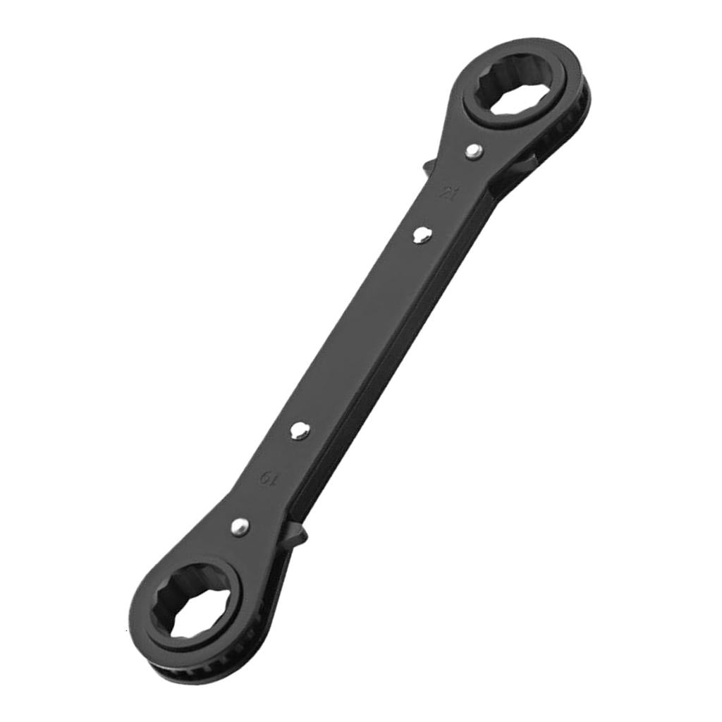 Ciwanning Efficient Ratchet Wrench Spanner Set with Reversible Levers ...