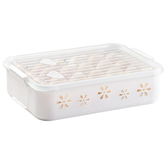 Ciwanning Egg Holder for Refrigerator 24/48 Grid Egg Basket One ...