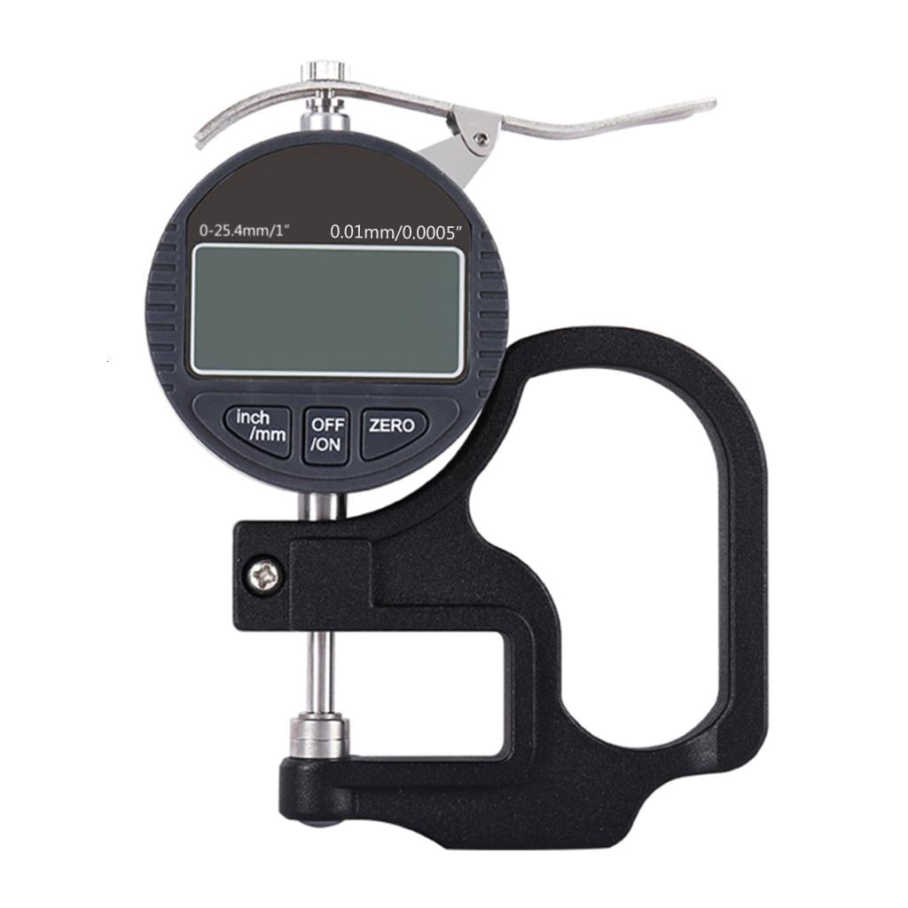 Ciwanning Electronic Digital Dial Micrometer Thickness Gauge 0-1 In/25. ...