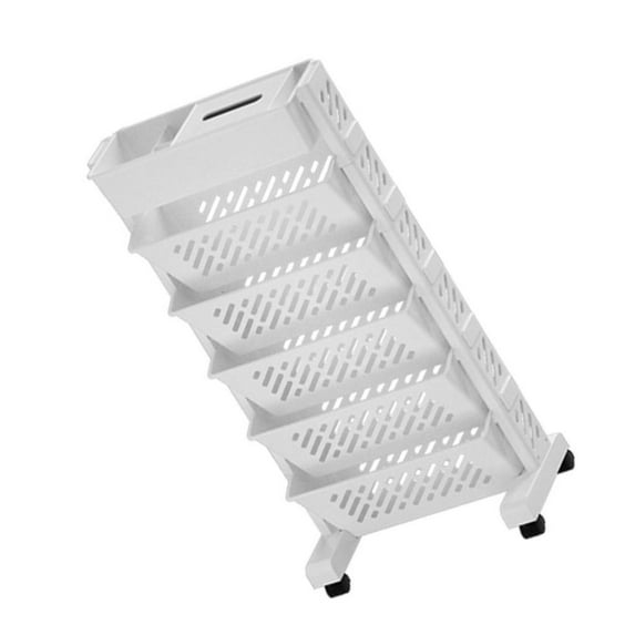 Ciwanning Elegant Book Storage Organizers and Storage Rack with ...