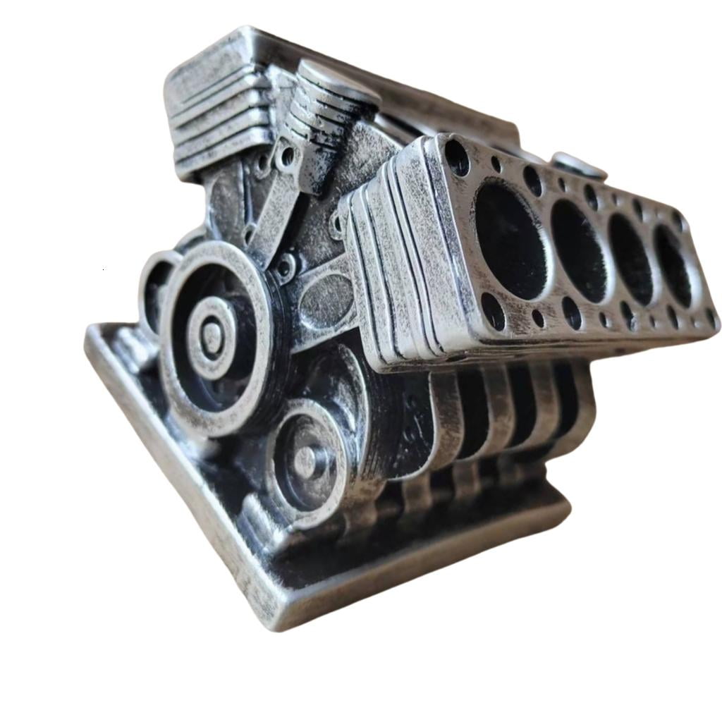 Ciwanning Engine Cylinder Model Precise Pen Holder Mechanics Gift ...