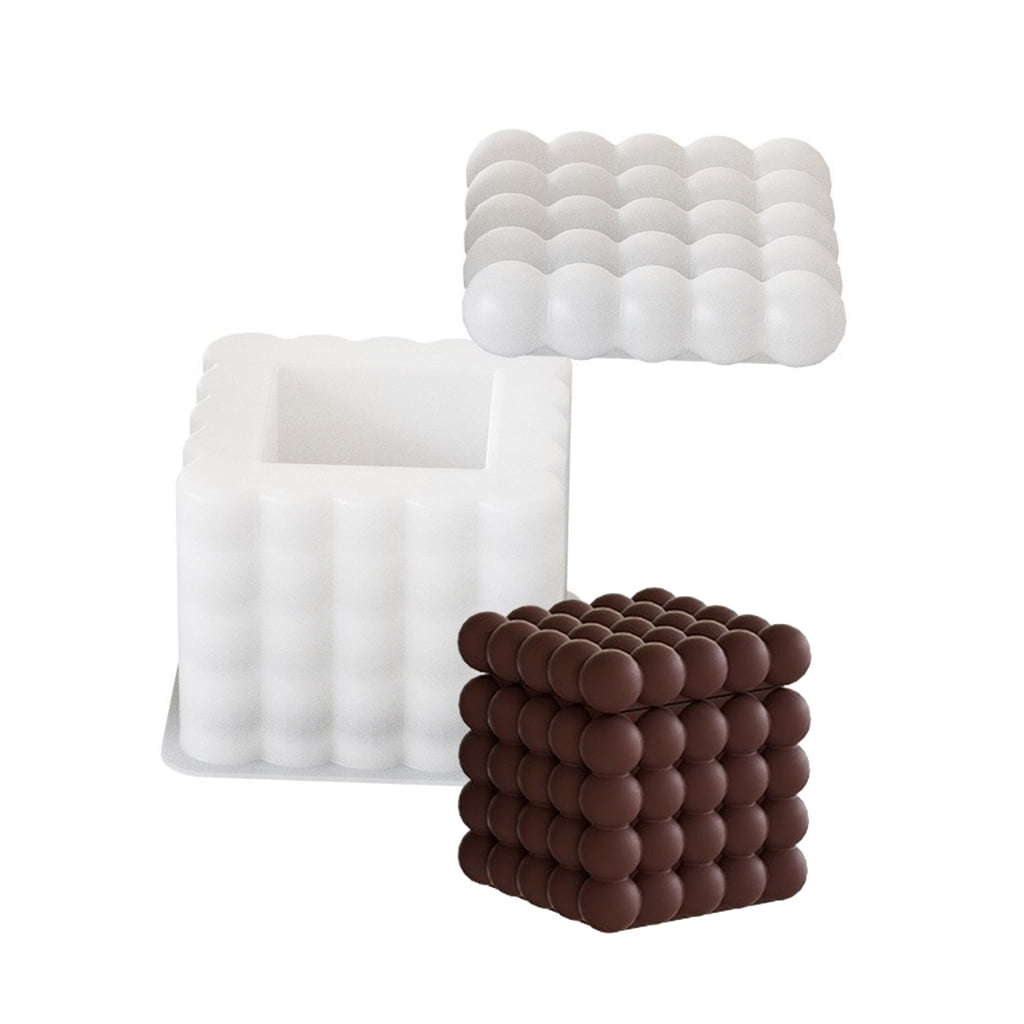 Ciwanning Epoxy Resin Mold Jewelry Box Molds Cube Storage Container ...