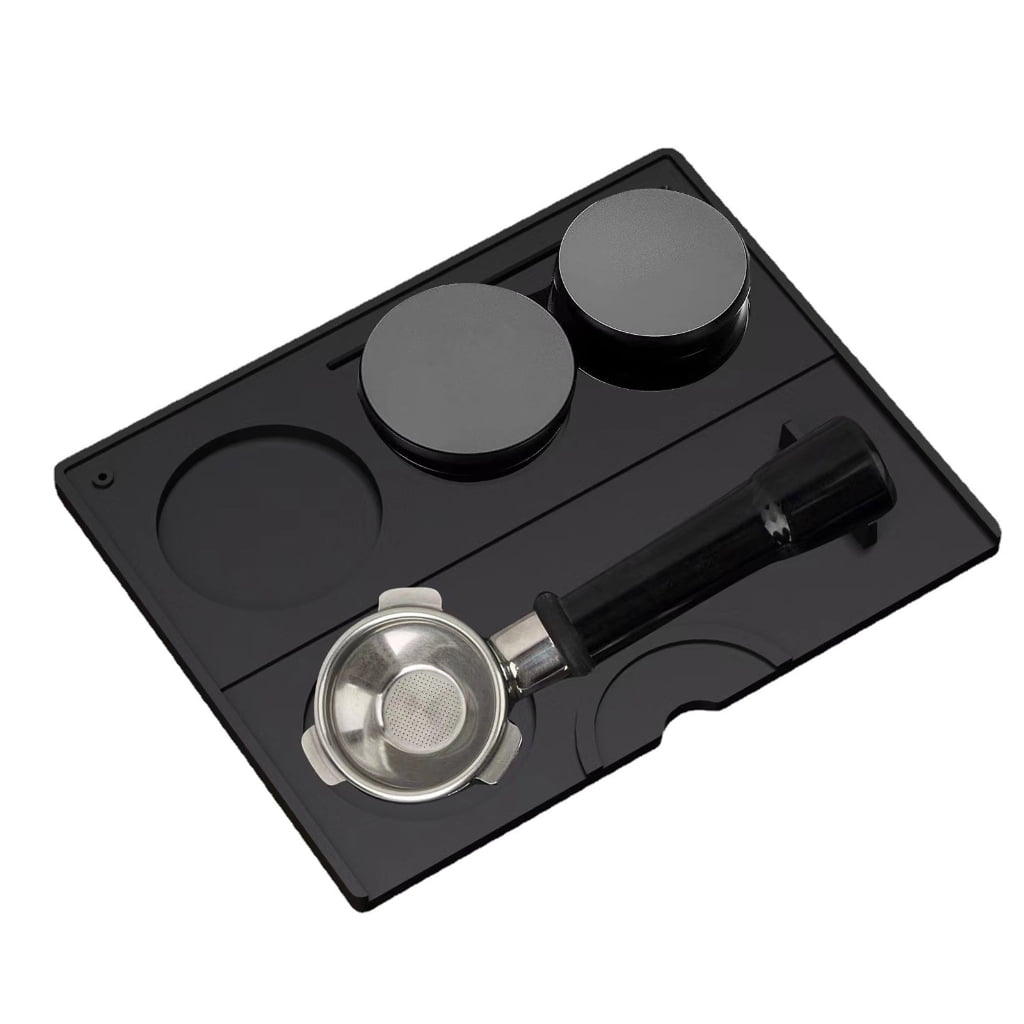 Ciwanning Espresso Coffee Tampers Mat Station Press Tampering Holder ...
