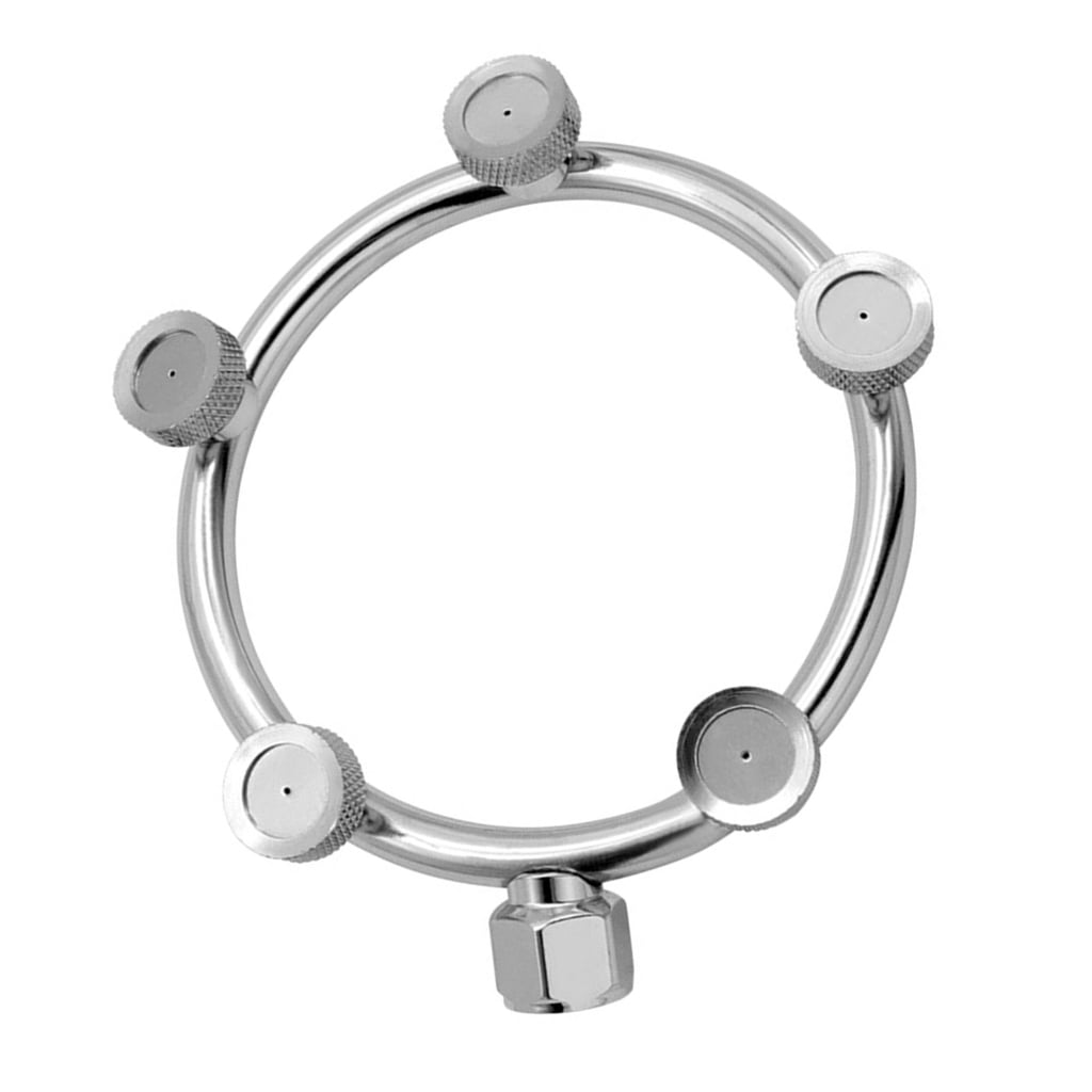 Ciwanning Garden Hose Nozzle Splitter Stainless Steel Sprayer Head for ...