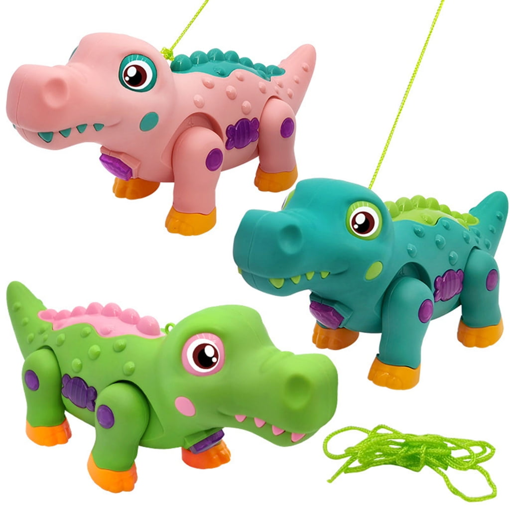 Ciwanning Glowing Walking Toy Electric Shape Walking Toy for Boy and ...