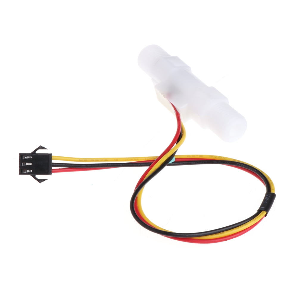 Ciwanning Hall Effect Liquid Water FlowSensor Flowmeter Counter Meter ...