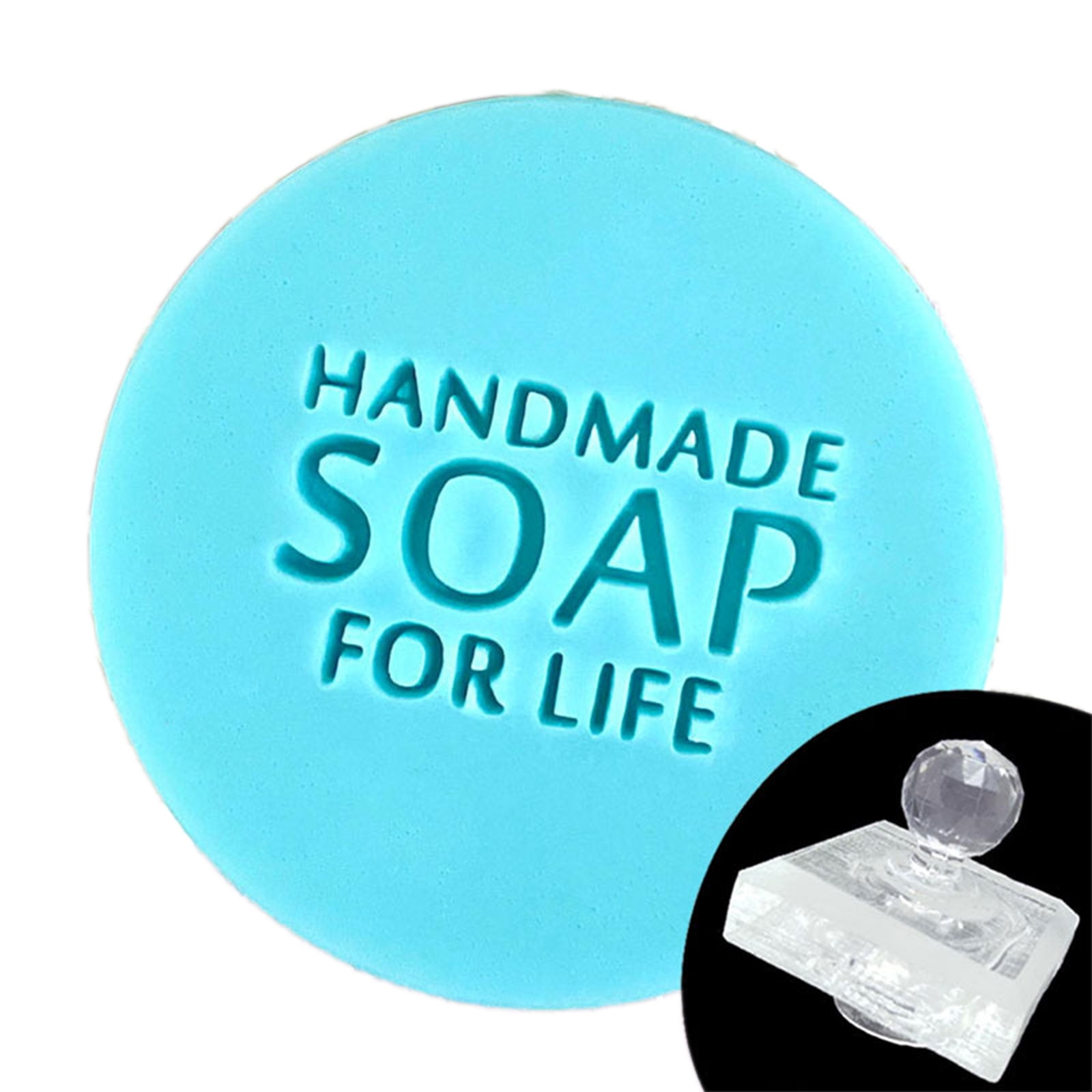 Ciwanning Handmade Soap Words Stamper Natural Soap Making Acrylic ...