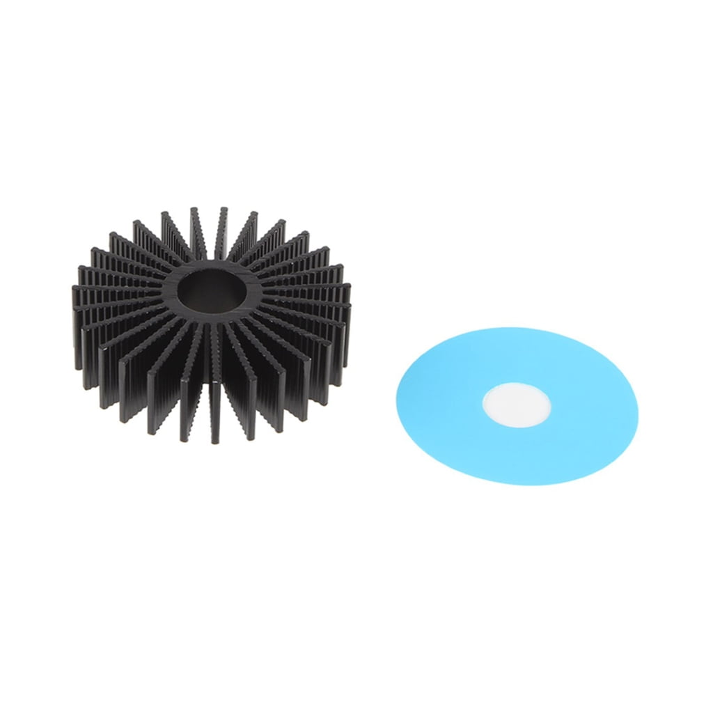 Ciwanning Heatsink Aluminum Cooling Heat Sink Radiator 36mm Round for 2 ...