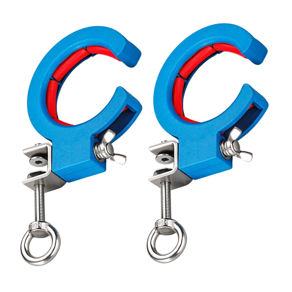 Ciwanning Heavy Duty Cable Guide Roller Adjustable Clamp Pulley Wiring ...