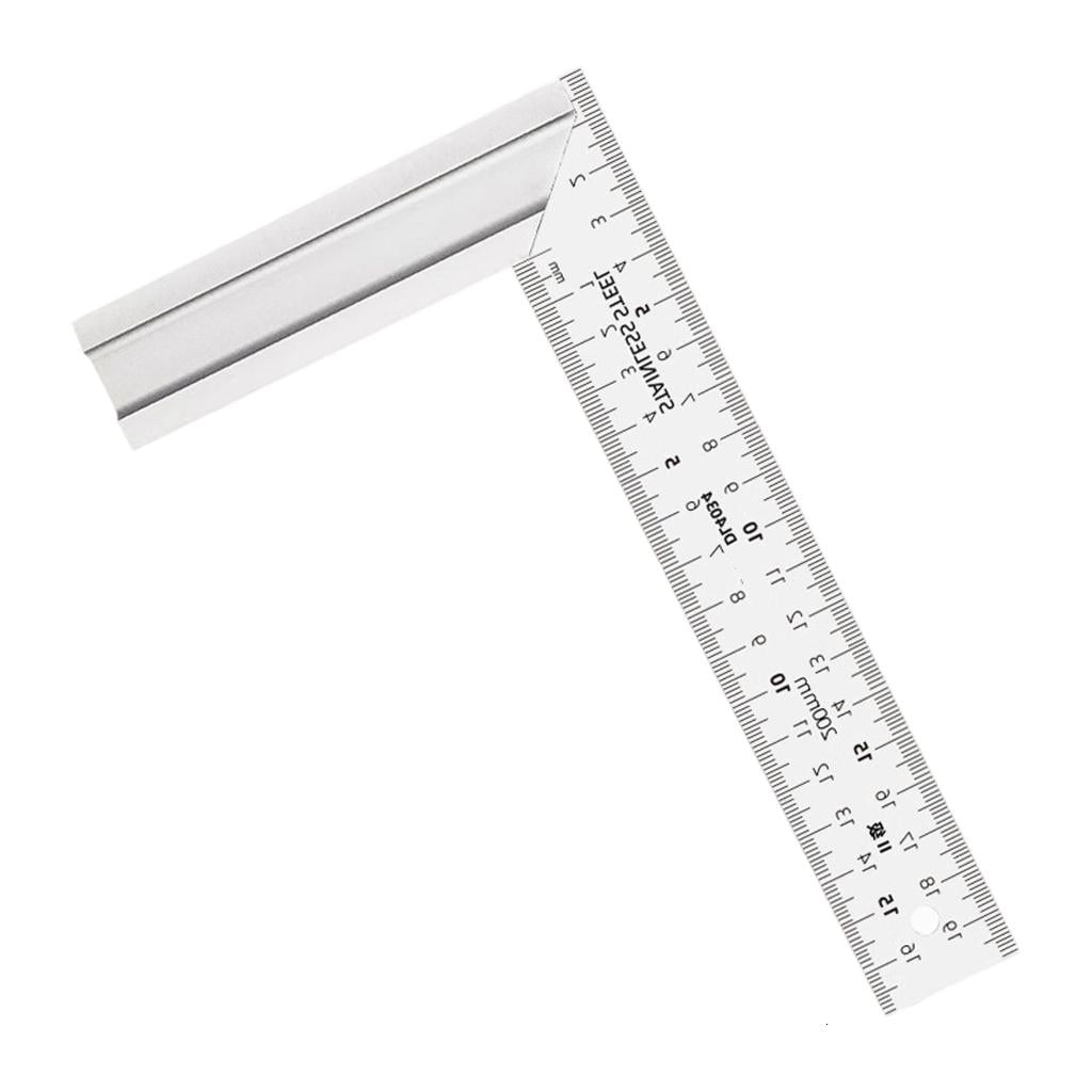 Ciwanning Heavy Duty Stainless Steel Right Angled Measuring Tool ...