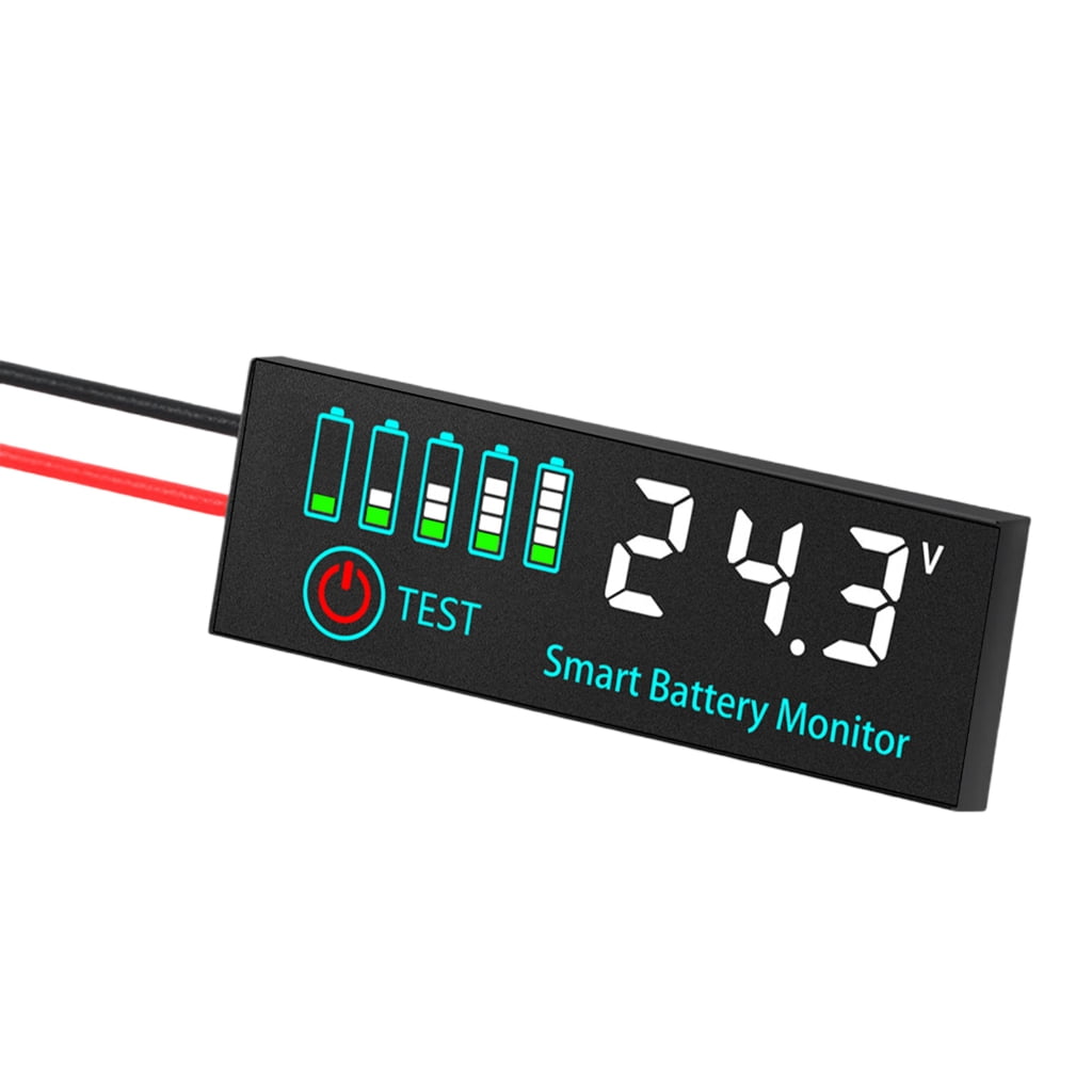 Ciwanning High Precise LED Display Battery Levels Indicators Voltages ...