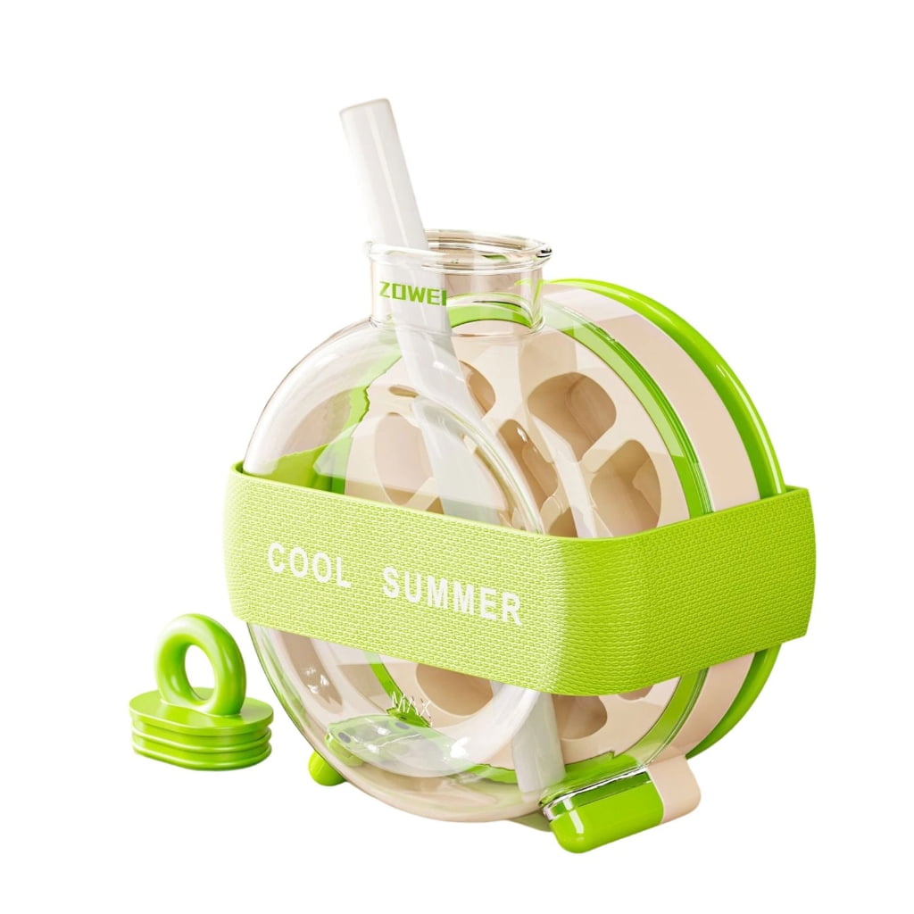 Ciwanning Insulated Water Flasks With Ice Cubes Tray And Leak proof ...