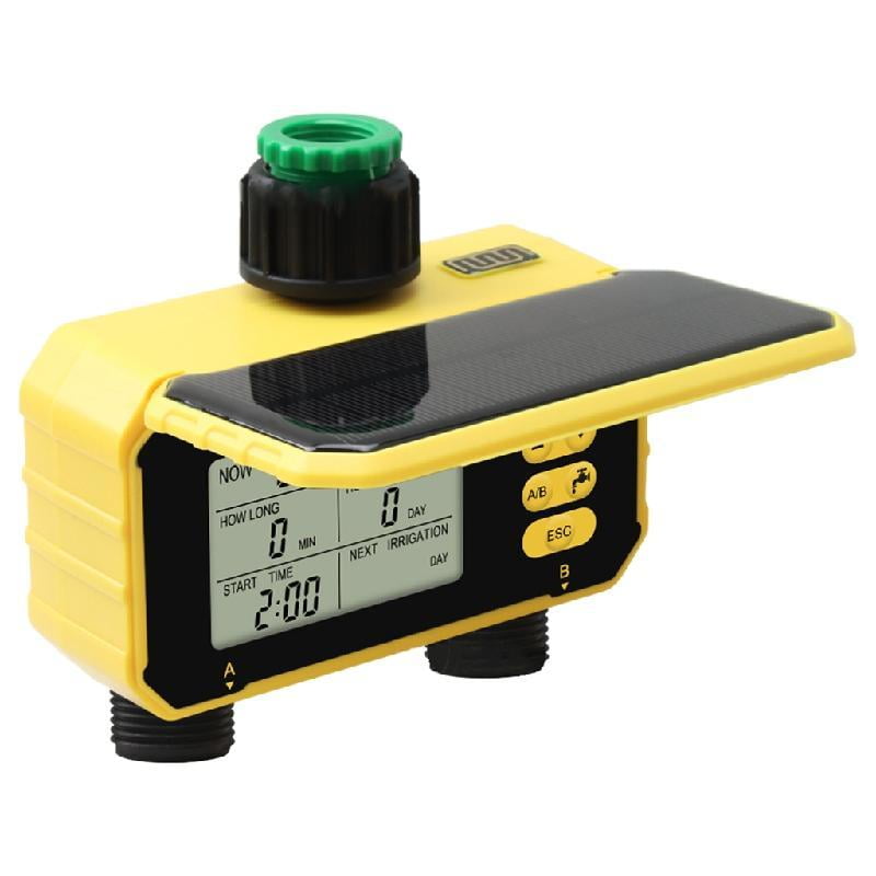 Ciwanning Intelligent Double Outlet Sprinkler Timer Automatic Drips ...