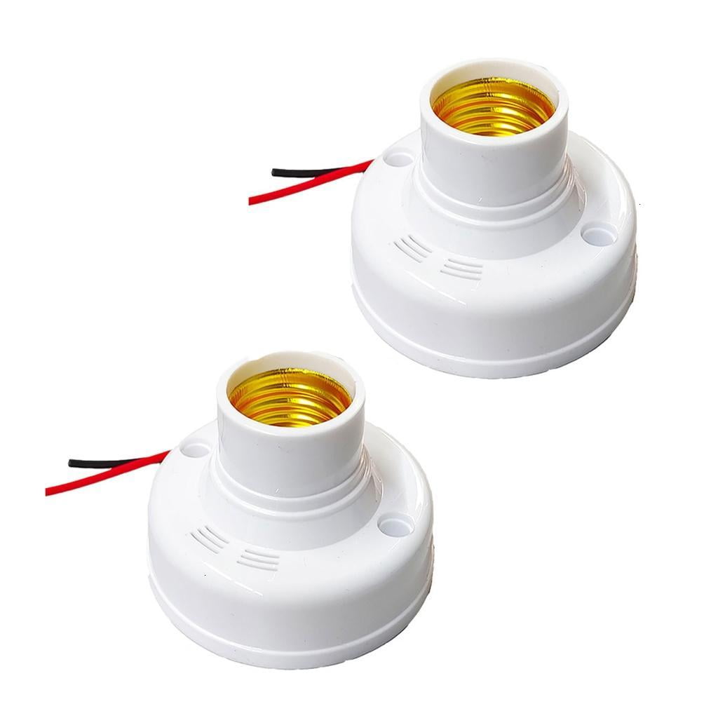 Ciwanning Intelligent Sensors E27 Lamp Holder Sensors Light Socket ...