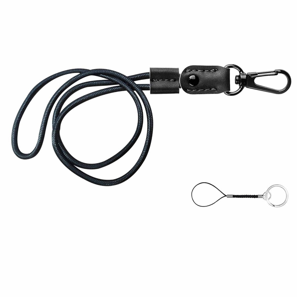 Ciwanning Leather Lanyard, Keys Holder Lanyard Long Neck Strap Keychain ...