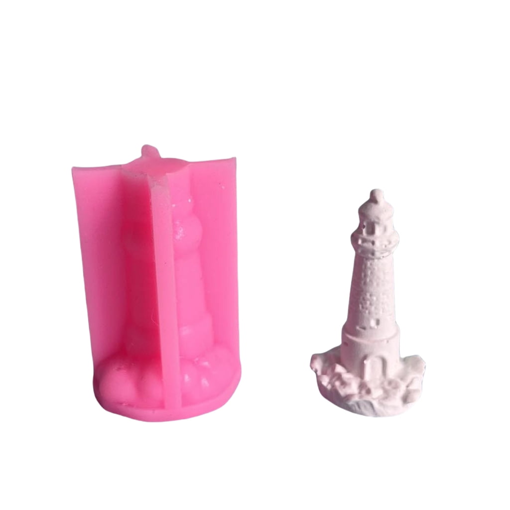 Ciwanning Lighthouse Silicone Moulds Molds Cake Molds Ornament Molds ...