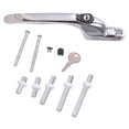 Ciwanning Lockable Window Handle With Key & Screws Stainless Steel ...
