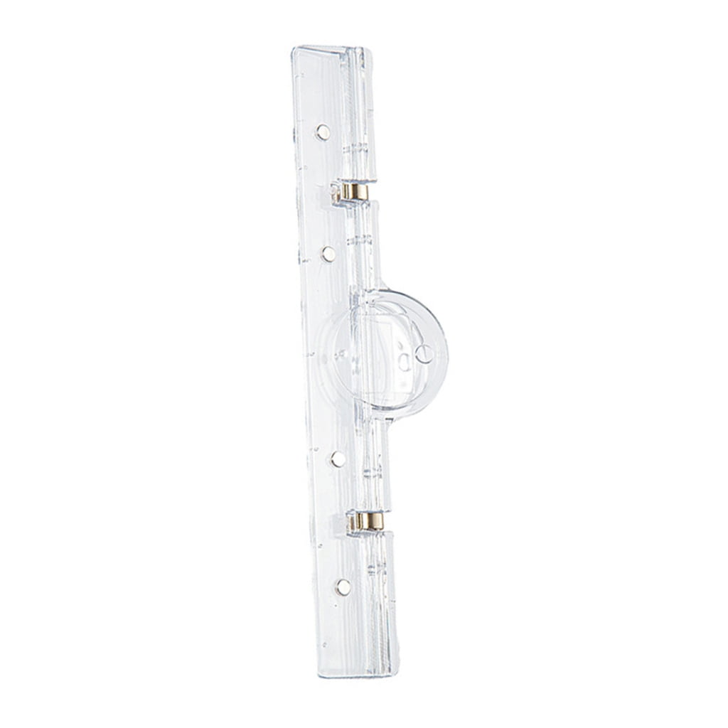 Ciwanning Long Clip Clear Acrylics Paper Clamp Document Display Clip ...