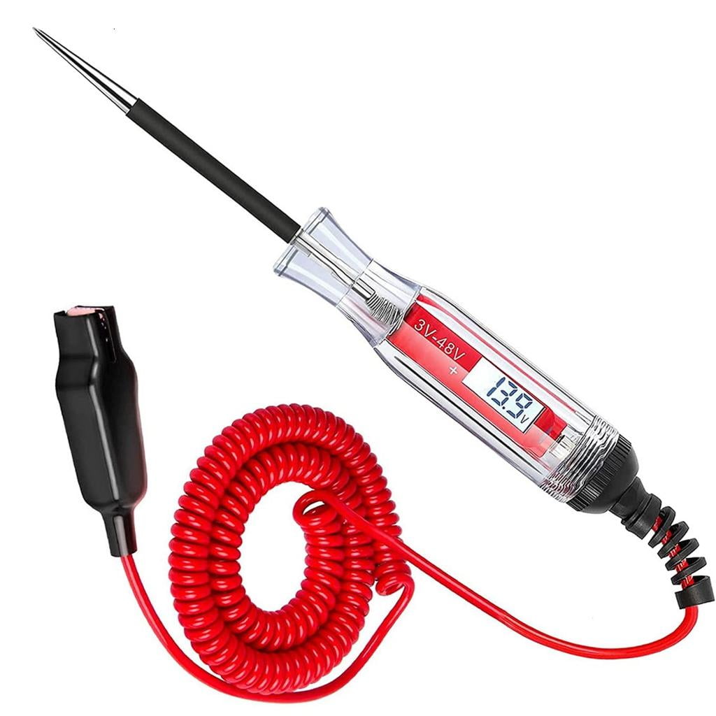 Ciwanning Low Voltage & Light Tester with Backlit and Extended Spring ...