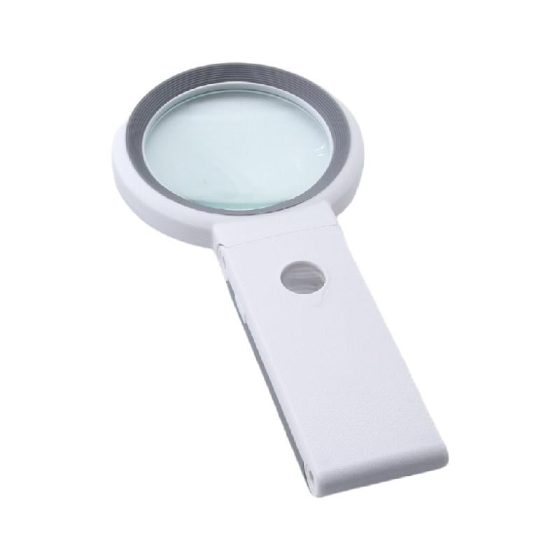 Ciwanning Magnifier With Light&Stand, 10X 30X, LED Handheld For ...