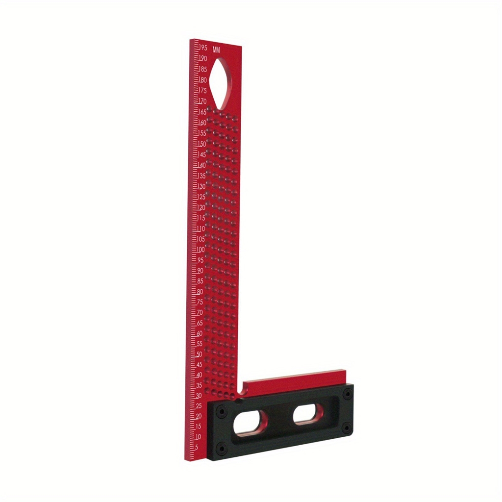 Ciwanning Measuring Marking Scribing Square Woodworking Ruler Line Tool ...
