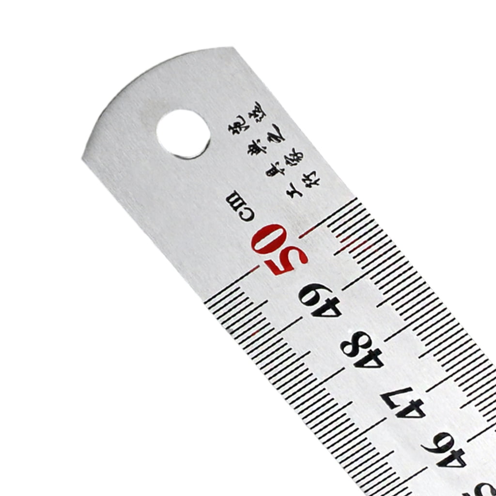 Ciwanning Measuring Metal Rulers for Office Engineering Drawing ...