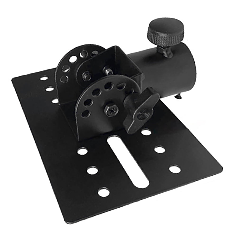 Ciwanning Metal Mount Tripod Rod DJ Stand Adapter Top Caps Rotatable ...