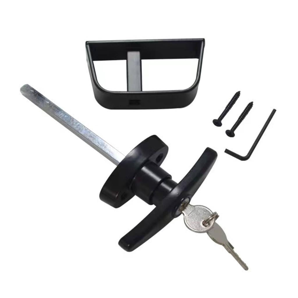 Ciwanning Metal Shed Door Latches Lock with Extended Stem Outdoor Shed ...
