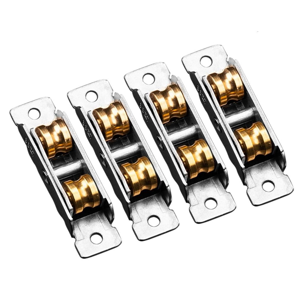 Ciwanning Metal Window Rollers Single Wheel Pulleys Robusts Window ...