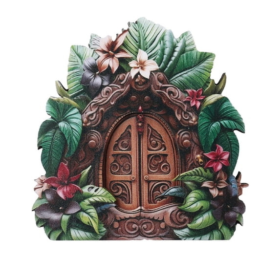 Ciwanning Miniature Fairy Garden Fairy Door Fairy Door for Tree Stumps ...