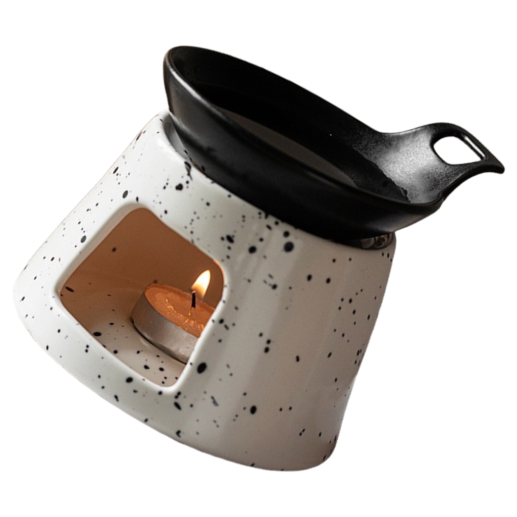 Ciwanning Modern Ceramics Essential Oil Burners Tealight Holder Set ...
