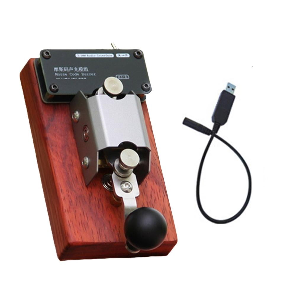 Ciwanning Morse Code Trainer Functional Art Piece Telegraph Key In ...