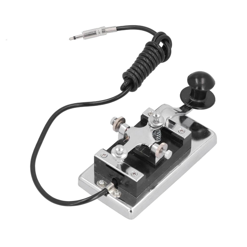 Ciwanning Morse Key DIY Telegraphing Key Stainless Steel CW ...