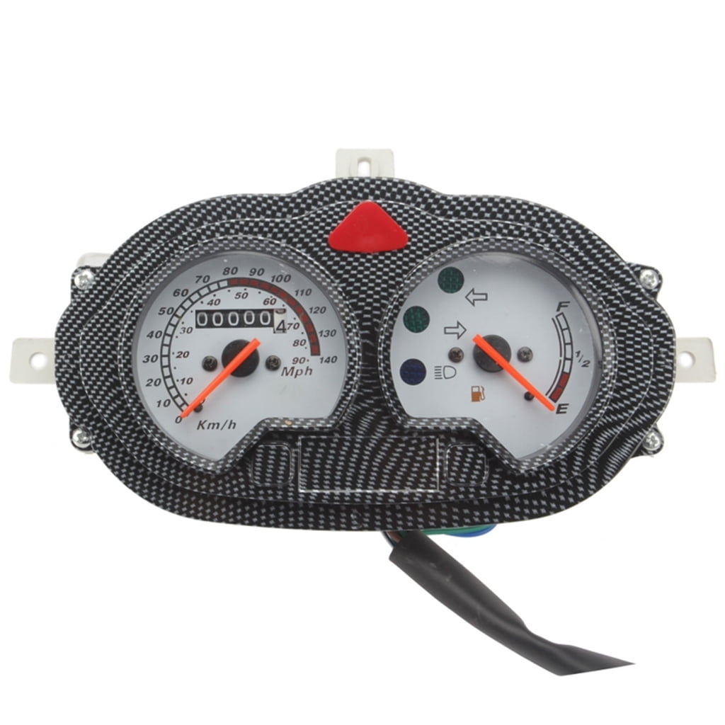 Ciwanning Multifunction 12V Motorcycle Dashboard set Speed & Fuels ...