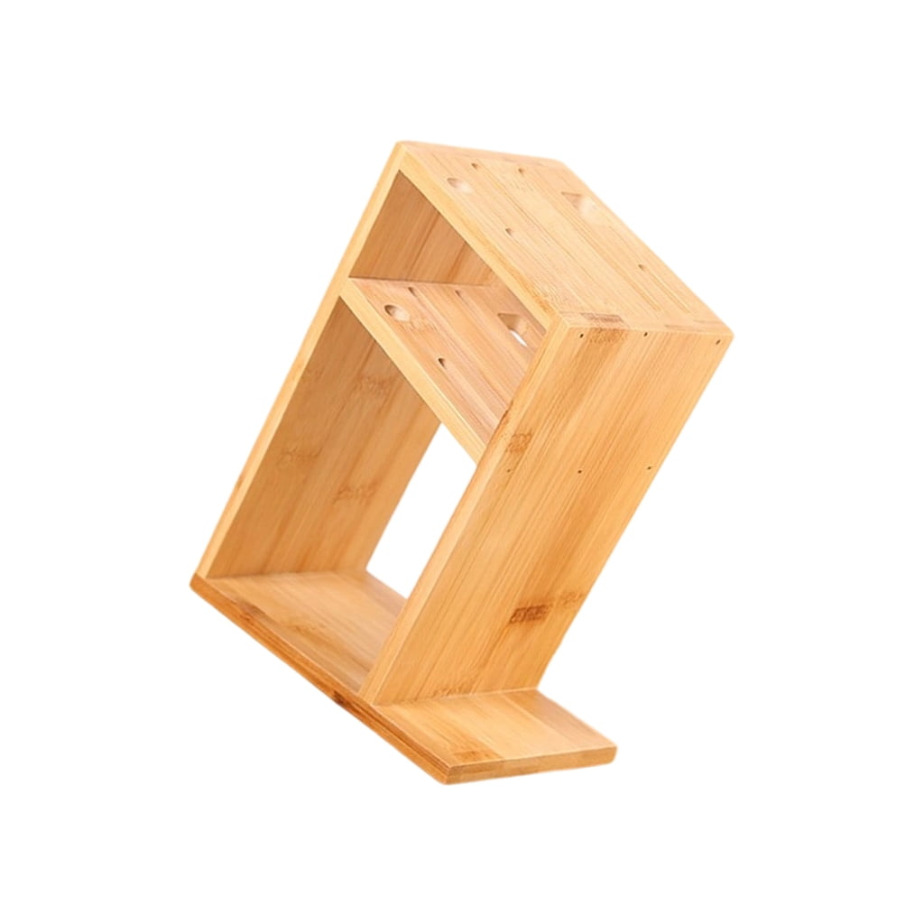 Ciwanning Multipurpose Bamboos Cutter And Utensils Holders Vertical Storage For Organized And ...