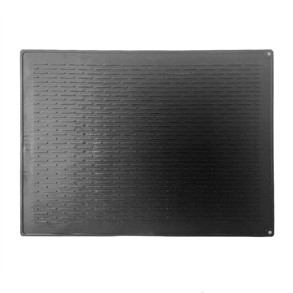 Ciwanning Multipurpose Kitchen Silicone Draining Mat Space Saving ...