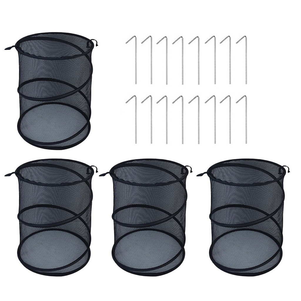 Ciwanning Net Plant Shield Covers 4PCs Set Animal Barrier Netting ...