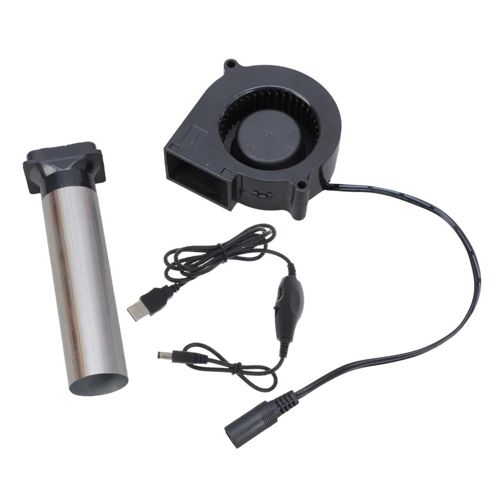 Ciwanning Outdoor Cooking BBQ Fan Charcoal Blower Portable Barbeque Air ...