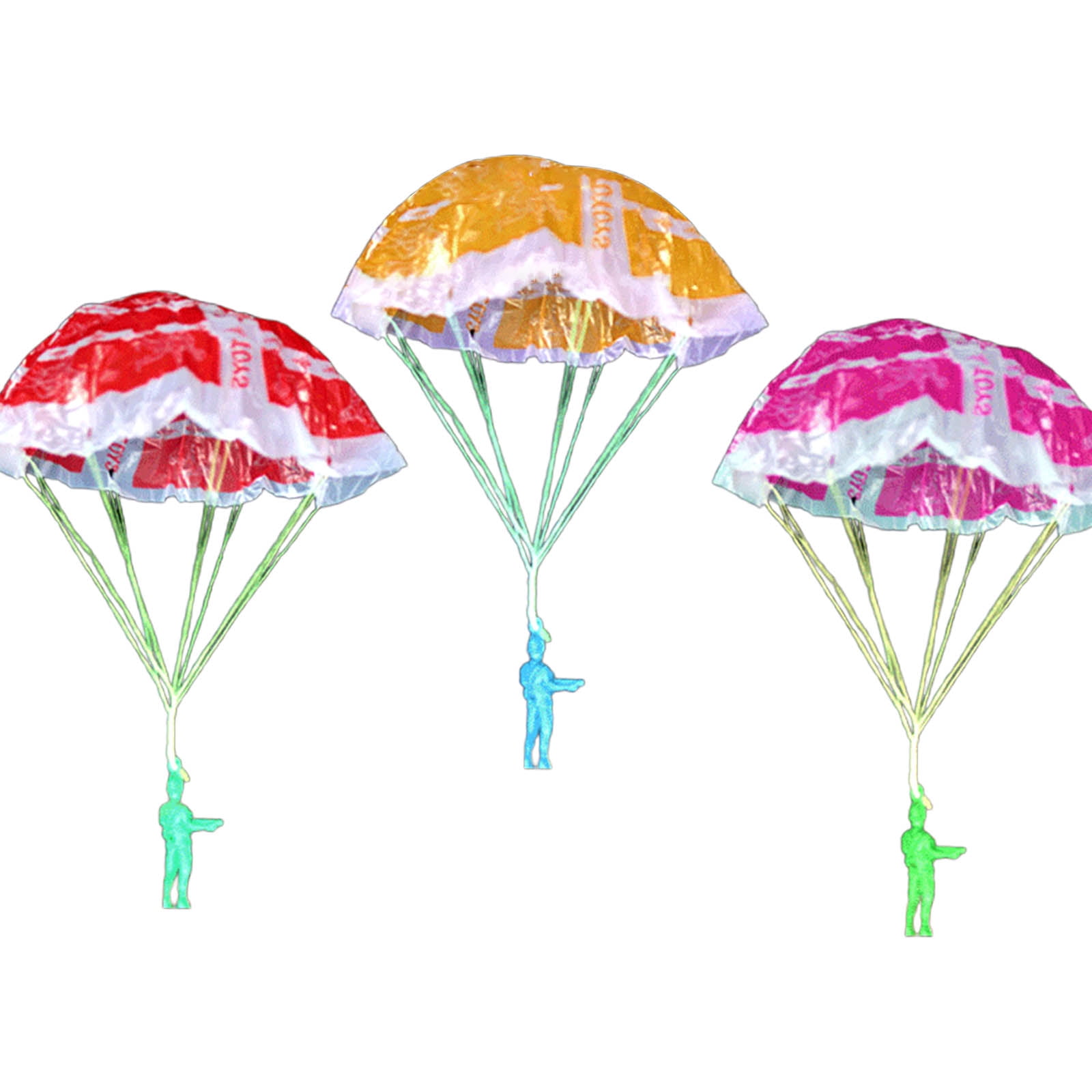 Ciwanning Outdoor Flying Toy Hand Throwing Parachute Toy Interactive ...