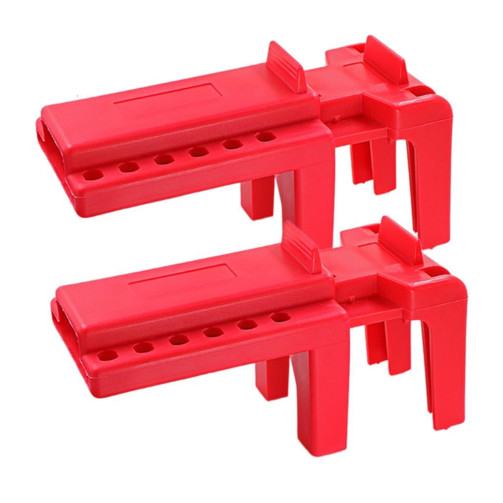 Ciwanning Pack of 2 Adjustable Round Valves Lockout Devices for 1/2Inch ...